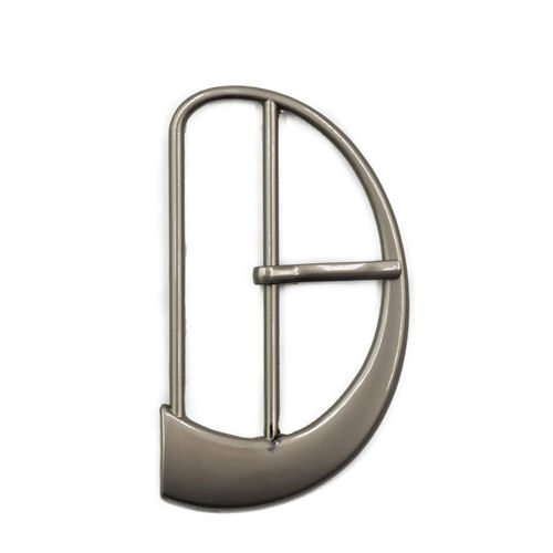 Fivela de Metal Meia Argola Fosca 50 mm - 1 Unidade