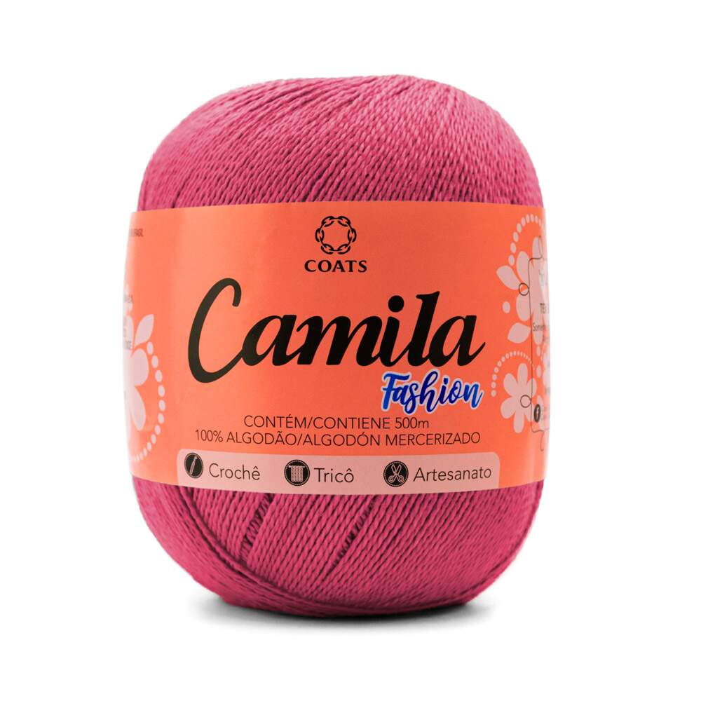 Linha Camila Fashion 500 mt - Cores Lisas