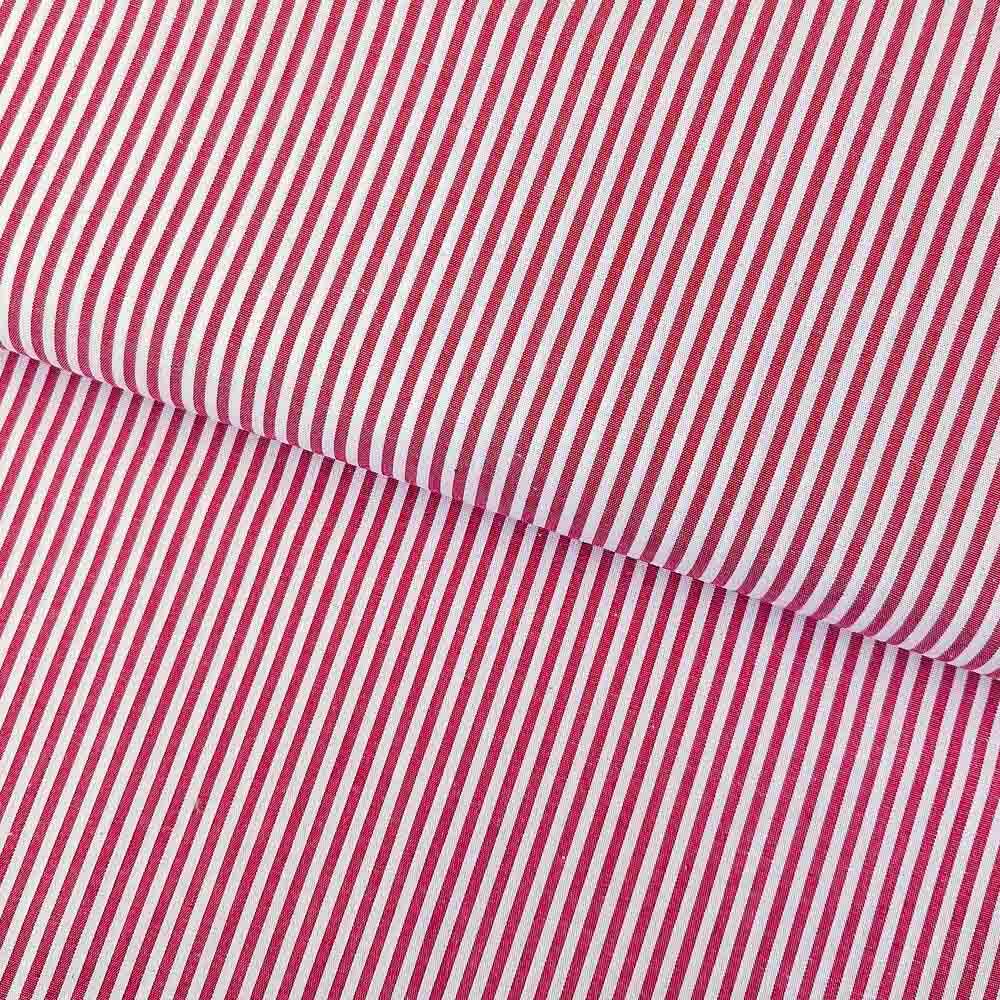 Tecido Tricoline Fio Tinto Listrado 3mm R022 0,50x1,50m